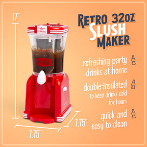 Coca-Cola 32-Ounce Retro Slush Drink Maker — Nostalgia Products