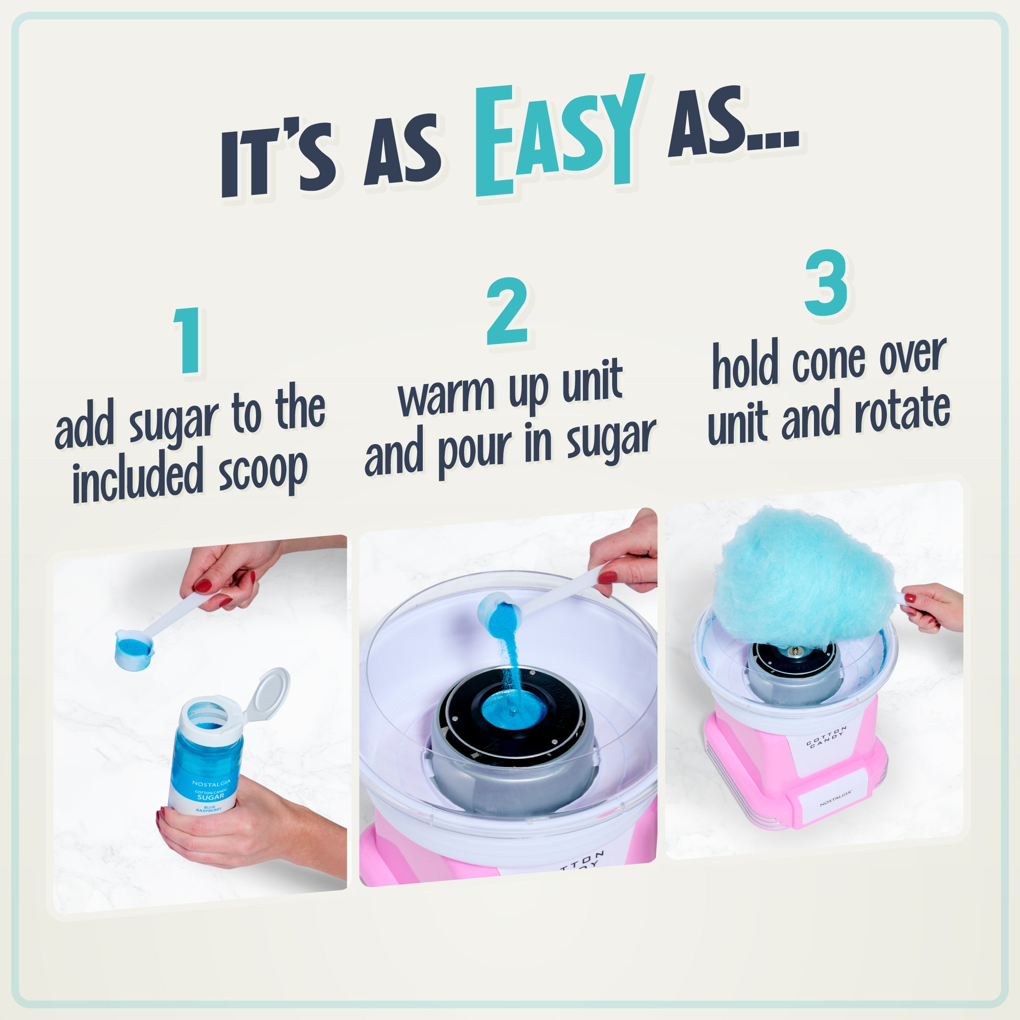 Cotton Candy Party Kit — Nostalgia Products