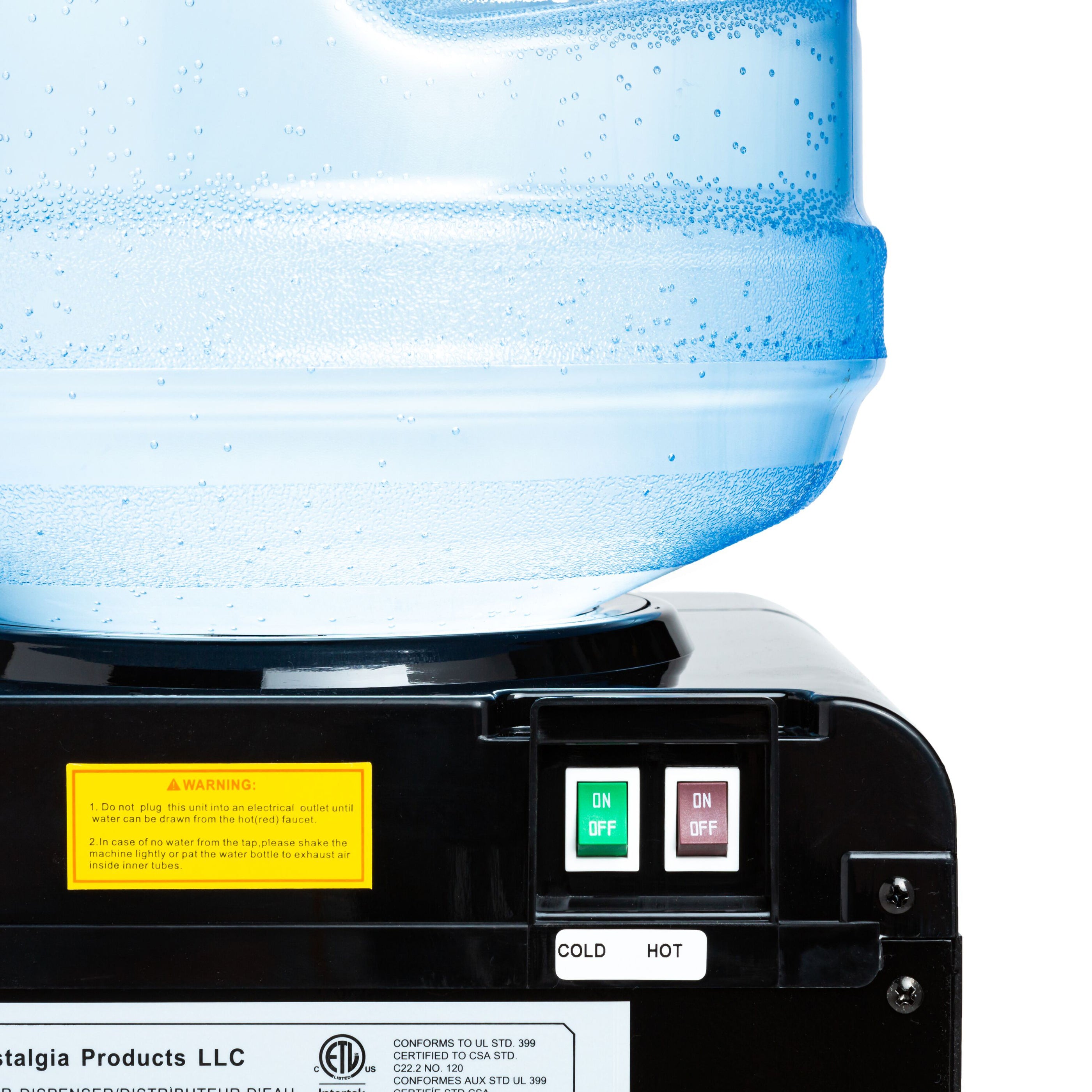 Igloo Hot, Cold & Room Temperature Top-Load Water Dispenser — Nostalgia ...