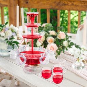 3-Tier Lighted Party Fountain — Nostalgia Products
