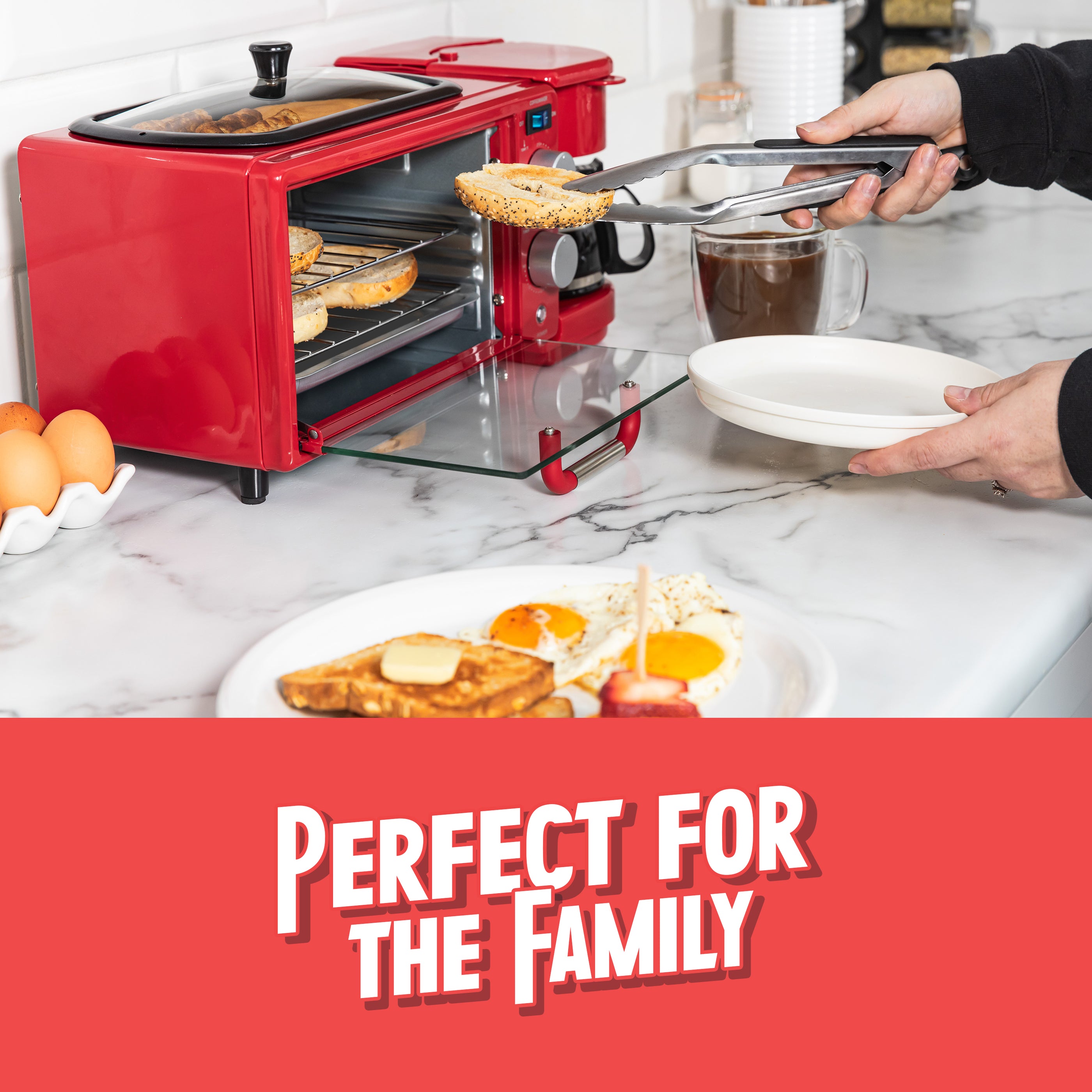 Retro 3-in-1 Breakfast Station — Nostalgia Products