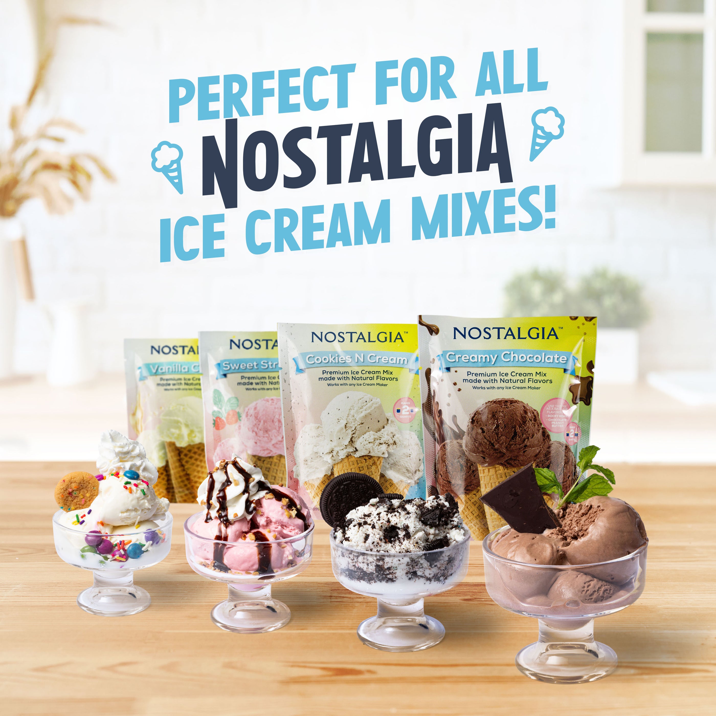 Nostalgia 2-Quart Digital Ice Cream Maker — Nostalgia Products
