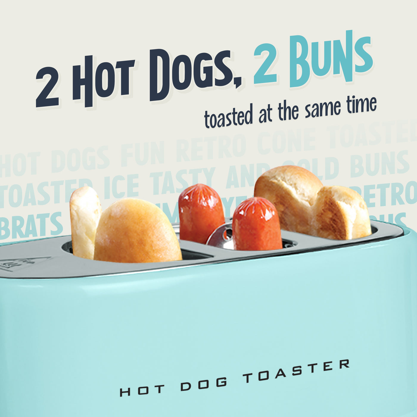 Retro Pop-Up Hot Dog Toaster — Nostalgia Products
