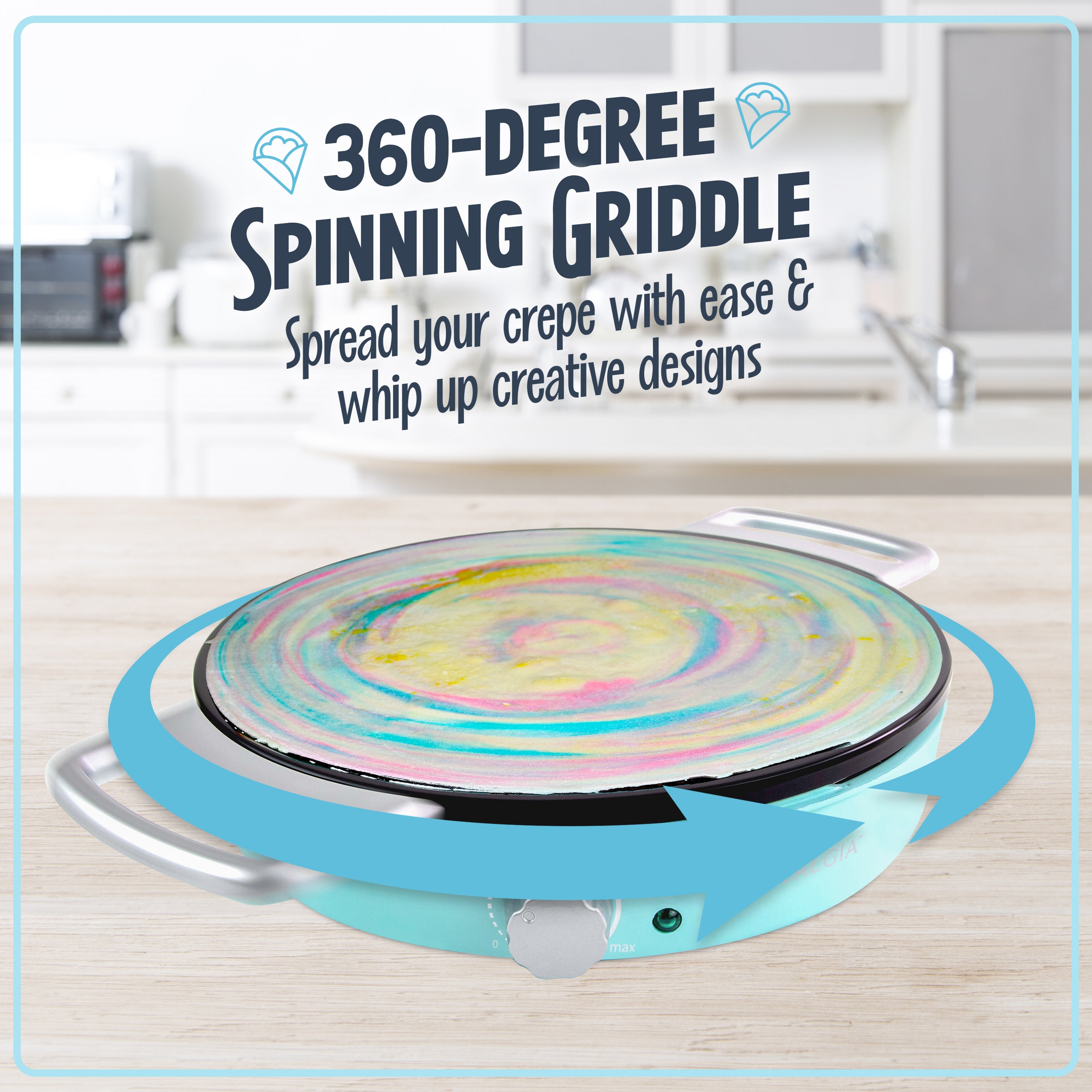 Crepe Art Spinning Crepe Maker — Nostalgia Products