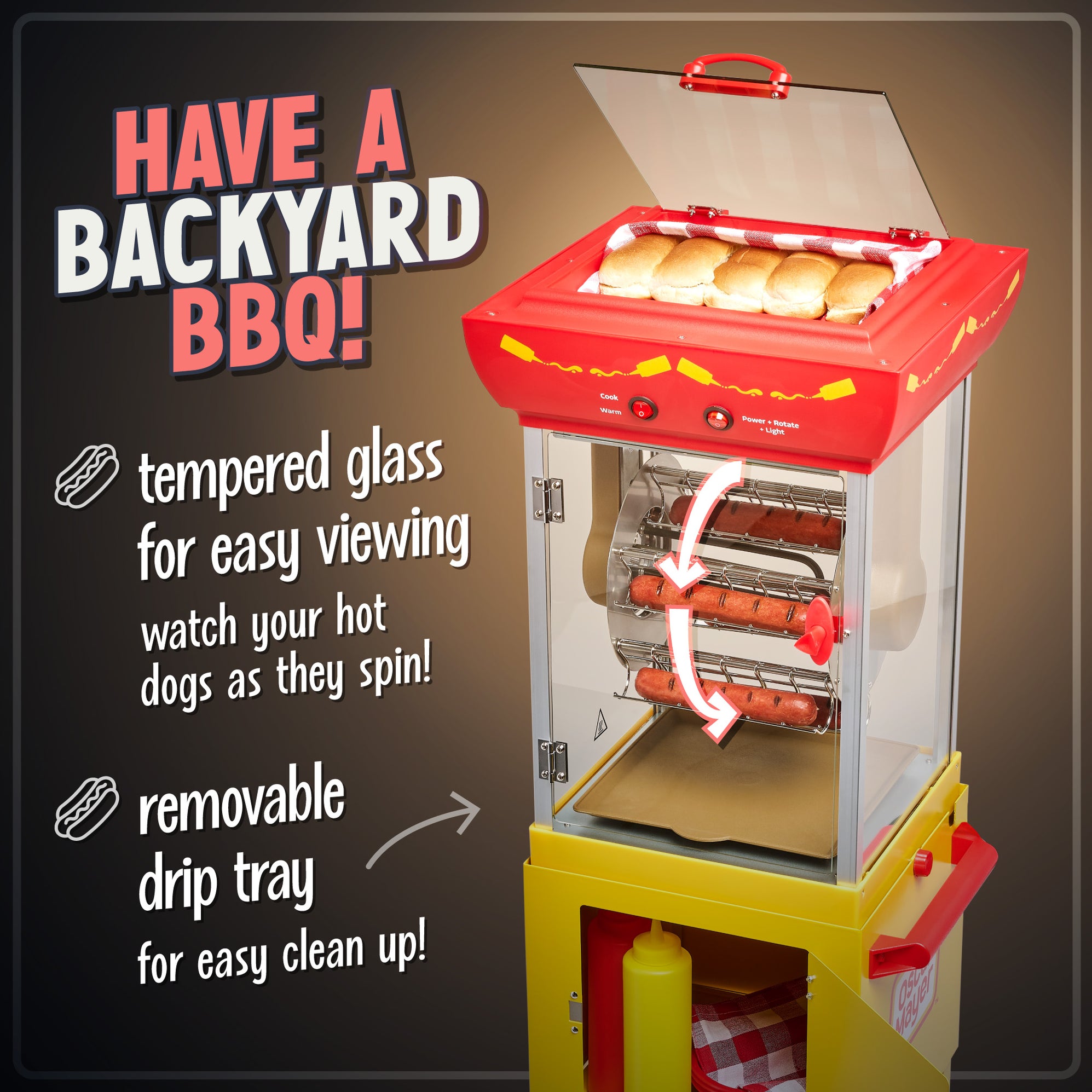 Oscar Mayer Hot Dog Ferris Wheel Cart — Nostalgia Products