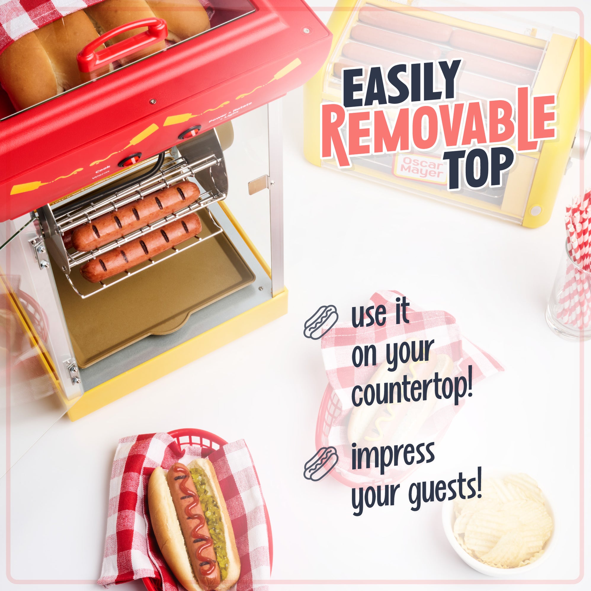 Oscar Mayer Hot Dog Ferris Wheel Cart — Nostalgia Products