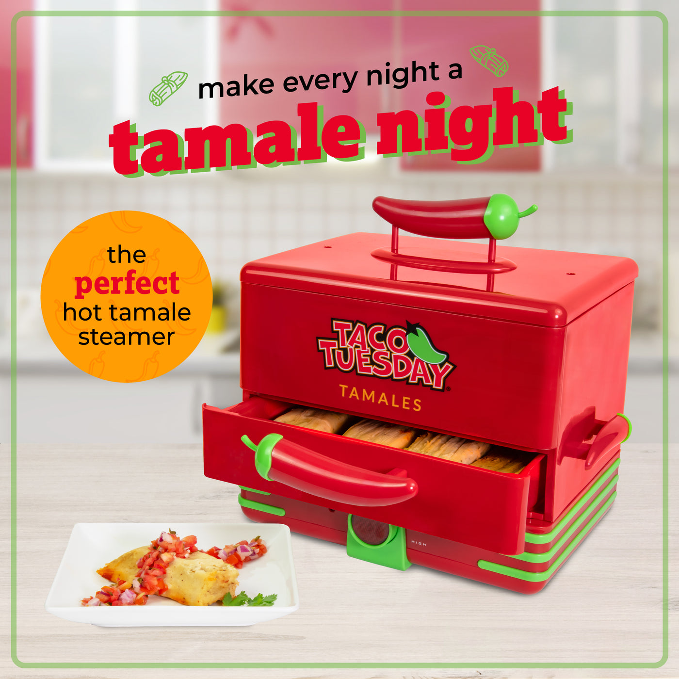 Taco Tuesday Tamales Steamer — Nostalgia Products
