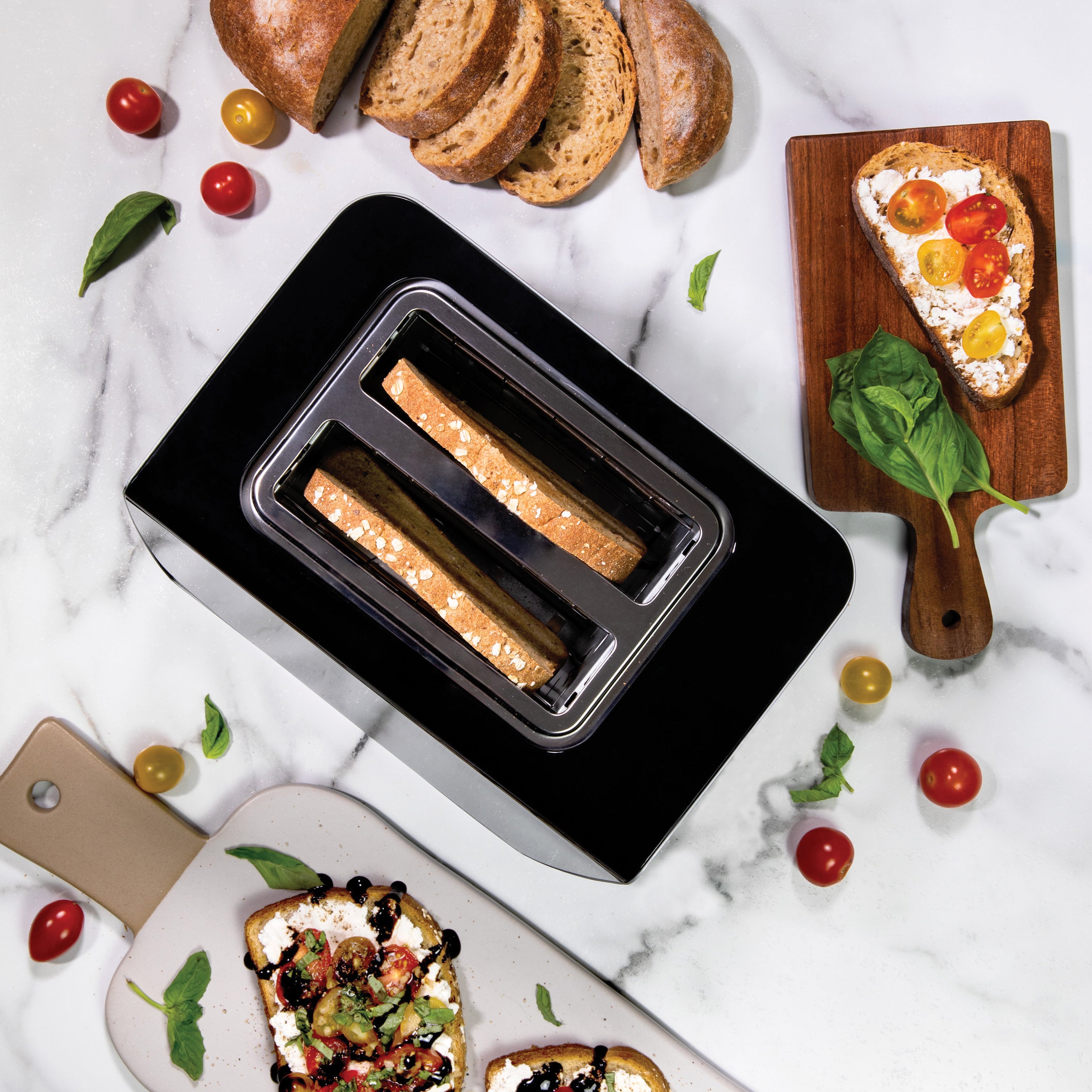 Inspirex Interactive Touchscreen Automatic Toaster — Nostalgia Products