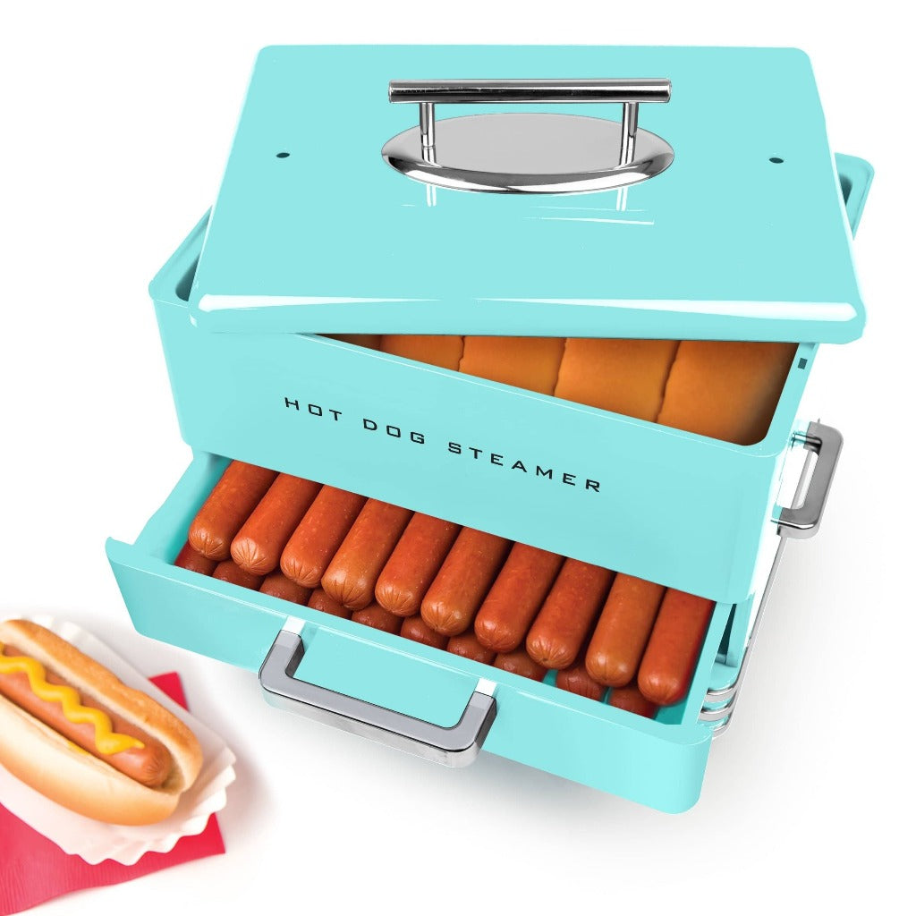 how to cook hot dogs in steamer