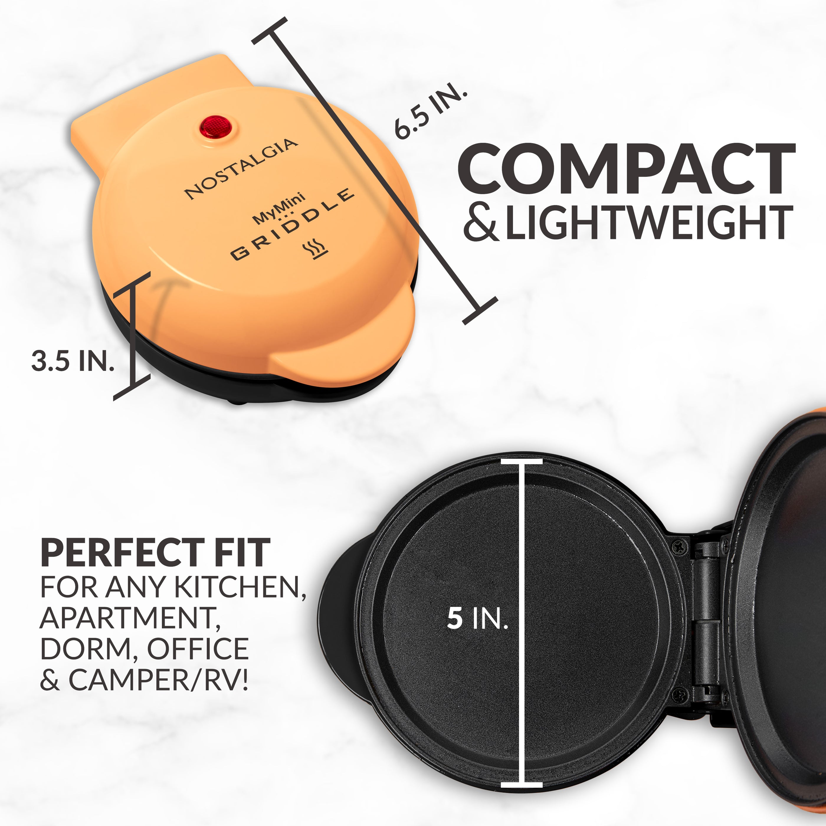 MyMini™ Personal Electric Griddle — Nostalgia Products