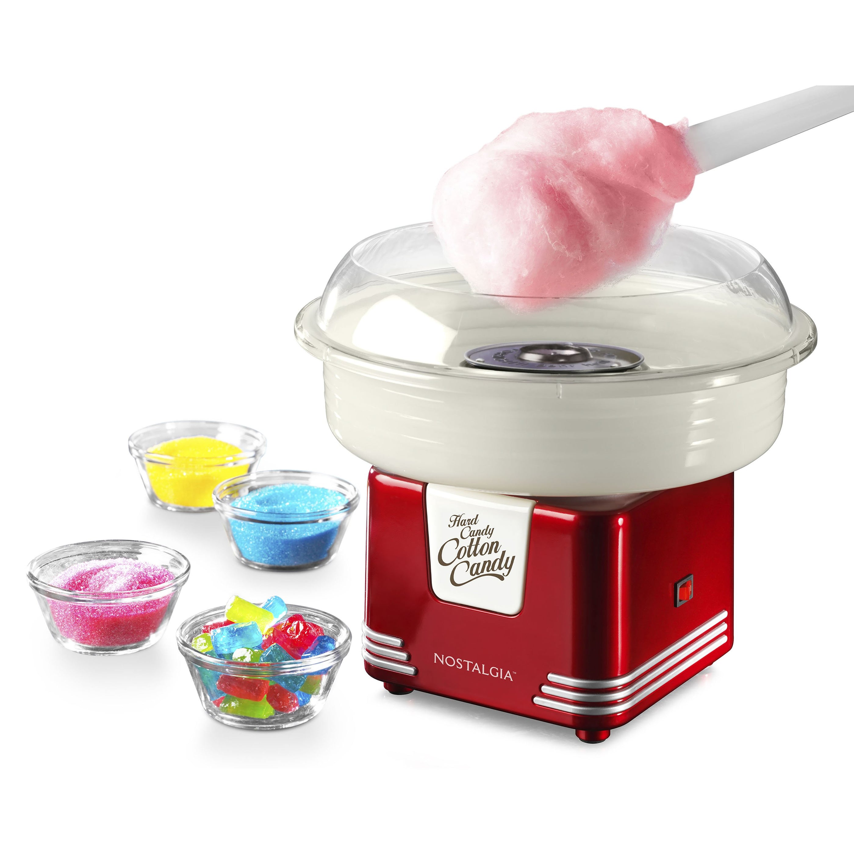 Nostalgia Retro Hard Candy Cotton Candy Maker — Nostalgia Products