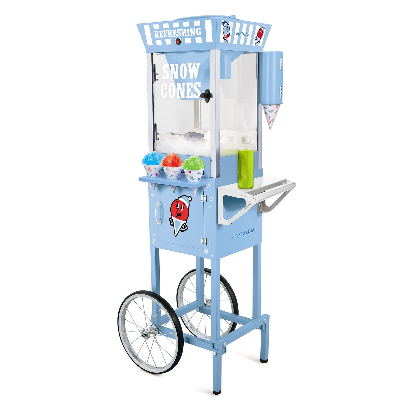 54-Inch Tall Snow Cone Cart — Nostalgia Products