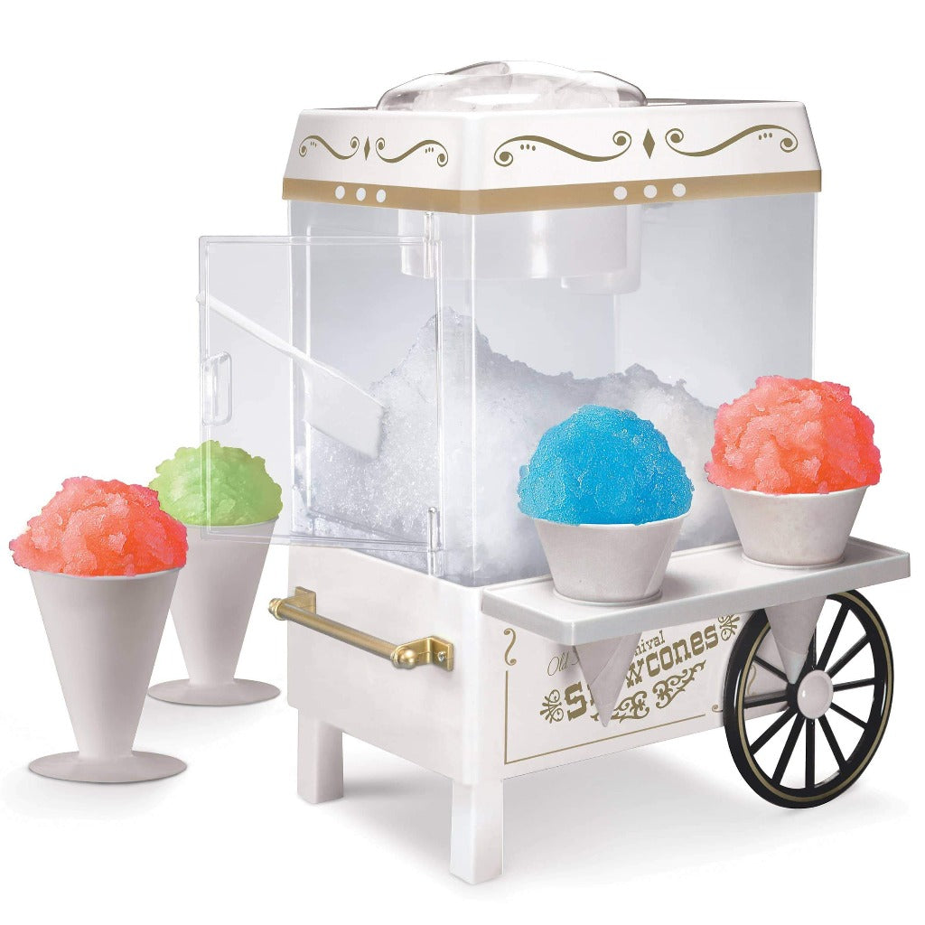 Nostalgia Vintage Snow Cone Maker, Ice White — Nostalgia Products